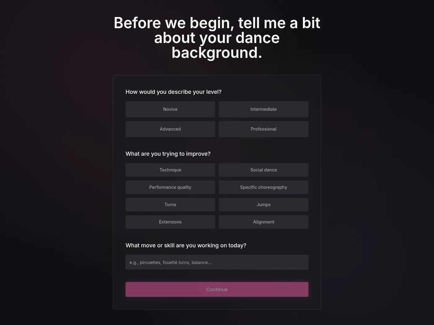 PrimaLeap: Modern AI-Powered Dance Technique Platform