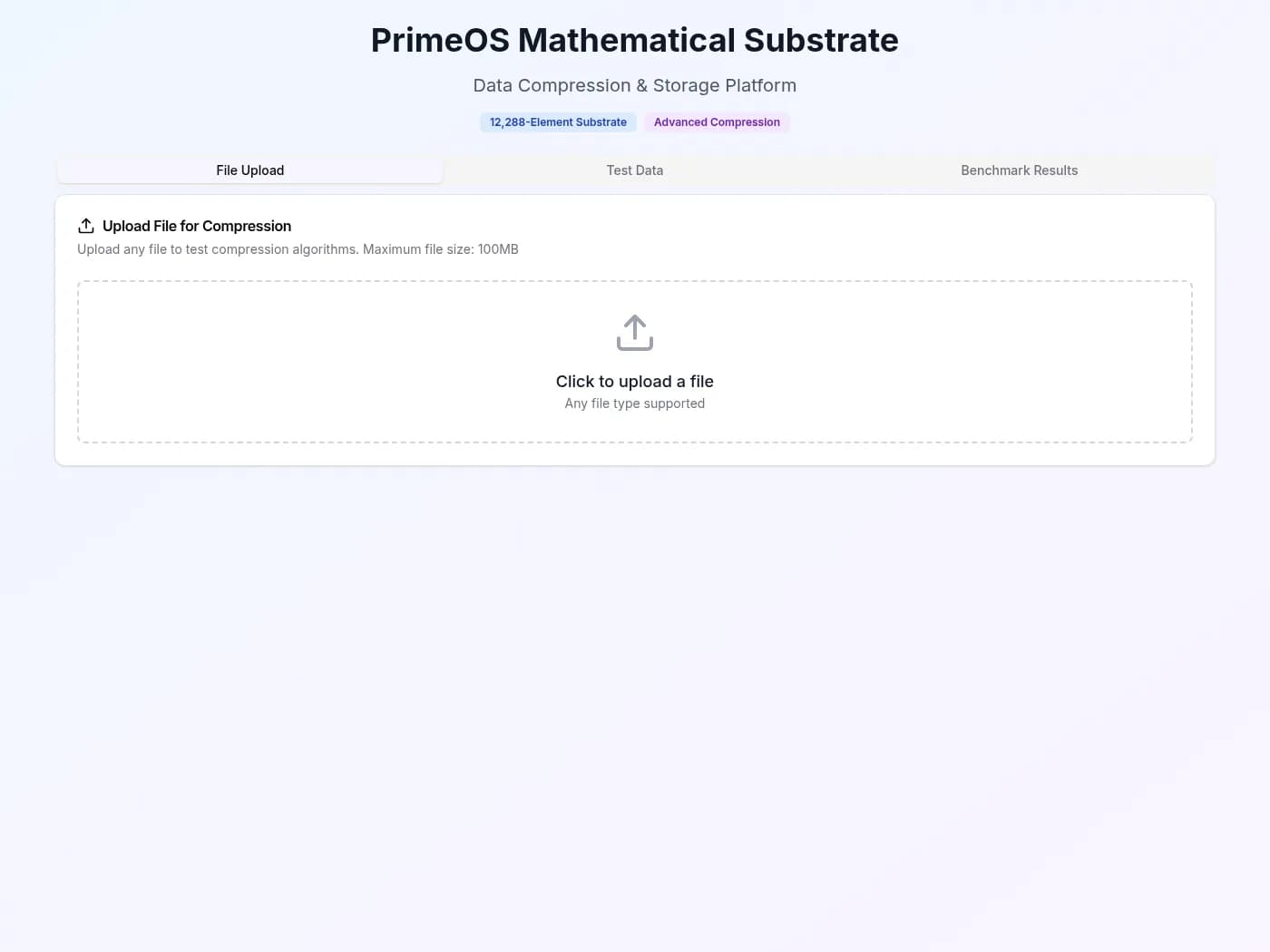PrimeOS Mathematical Substrate and Research Suite