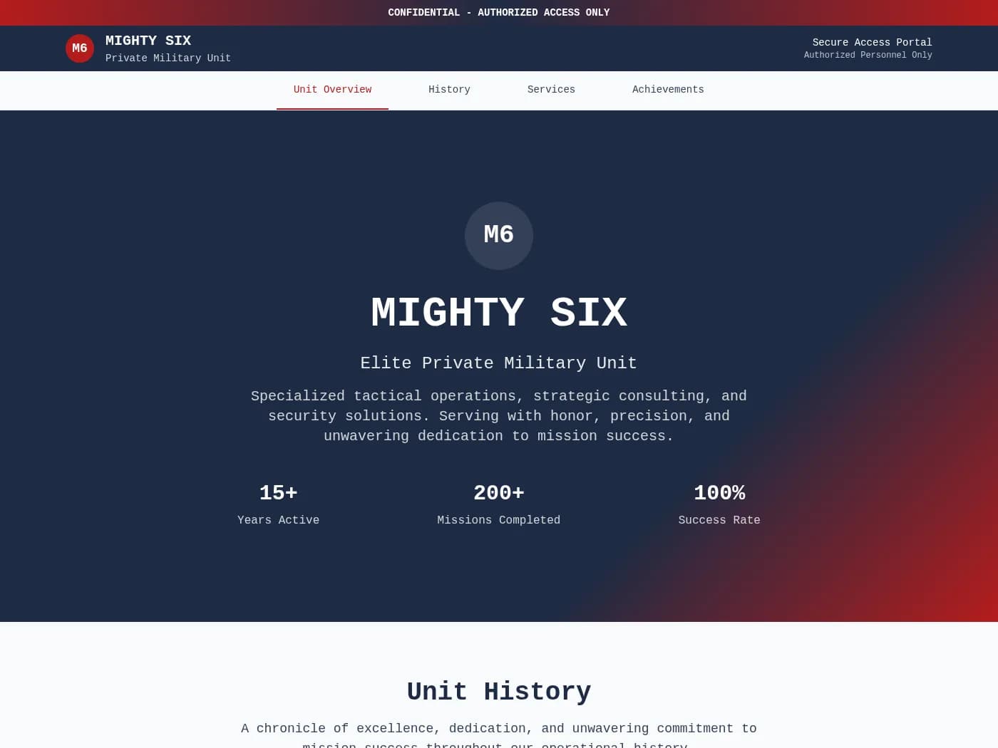 Mighty Six