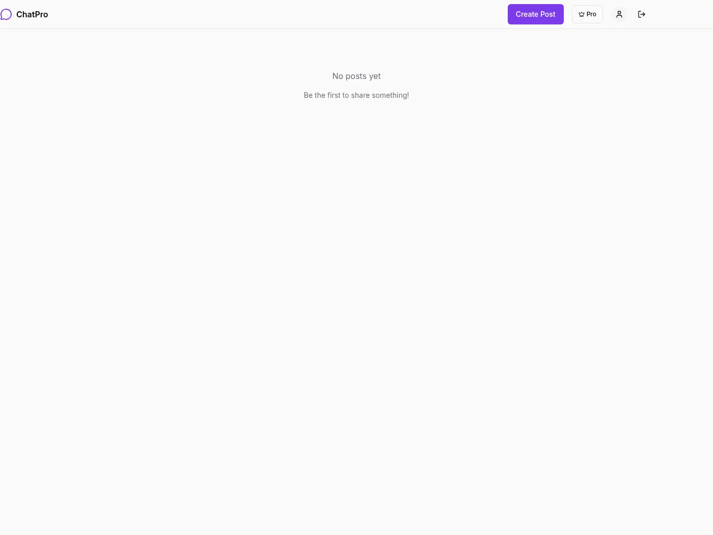 Pro Chat Social Web App with Auth, Posts, and Payments