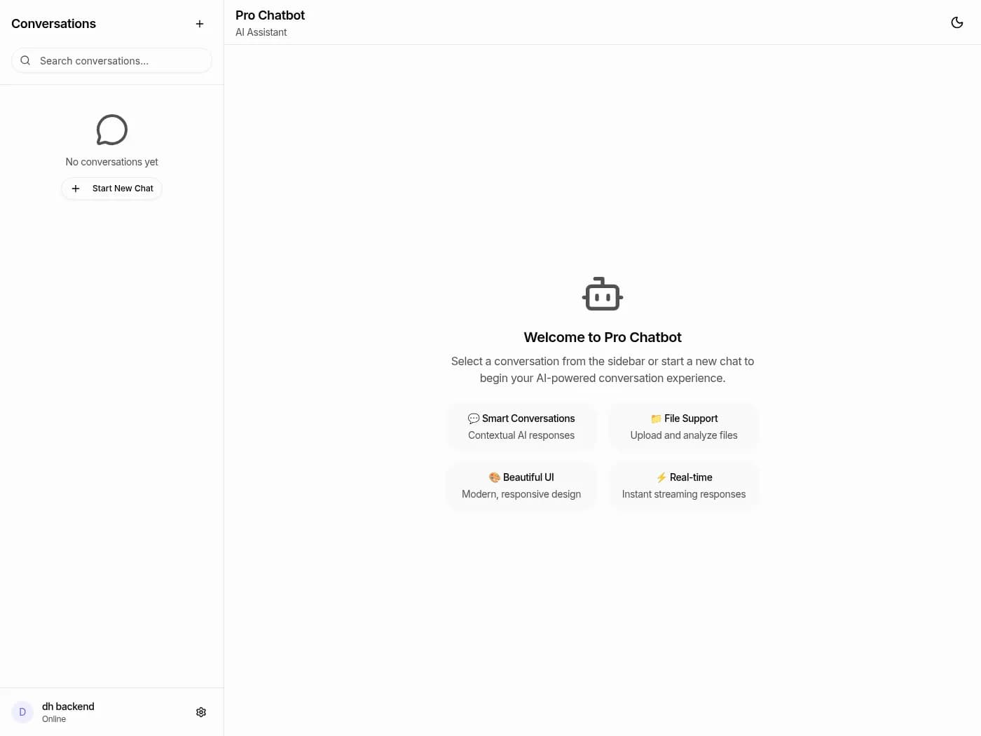 Pro Chatbot UI with Advanced Features and TailwindCSS