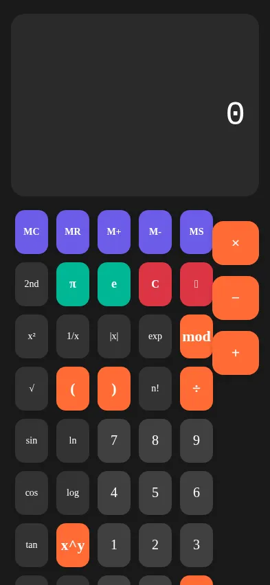 ProCalc - Advanced Scientific Calculator App for iOS & Android