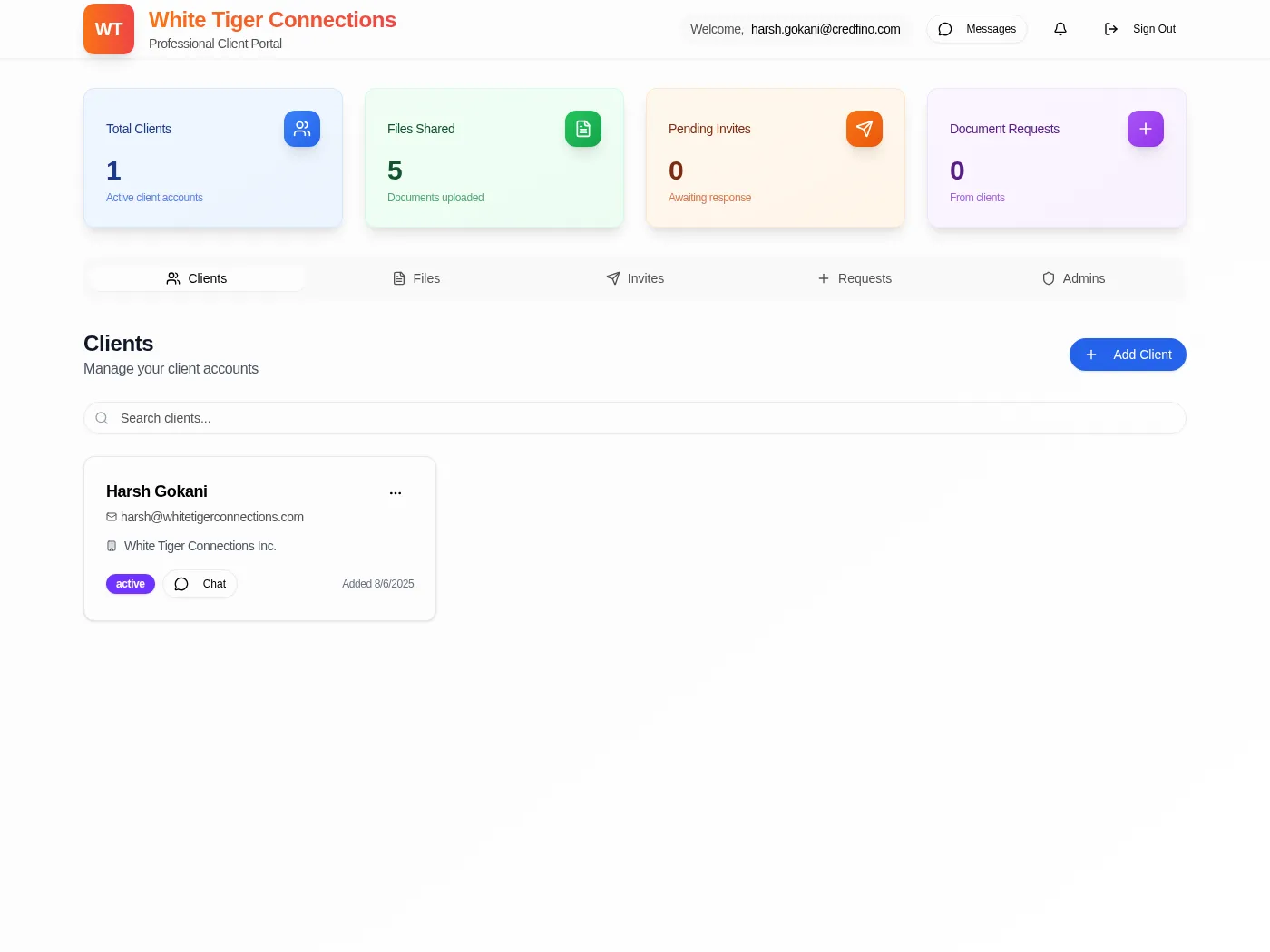 ProConnect Client Portal