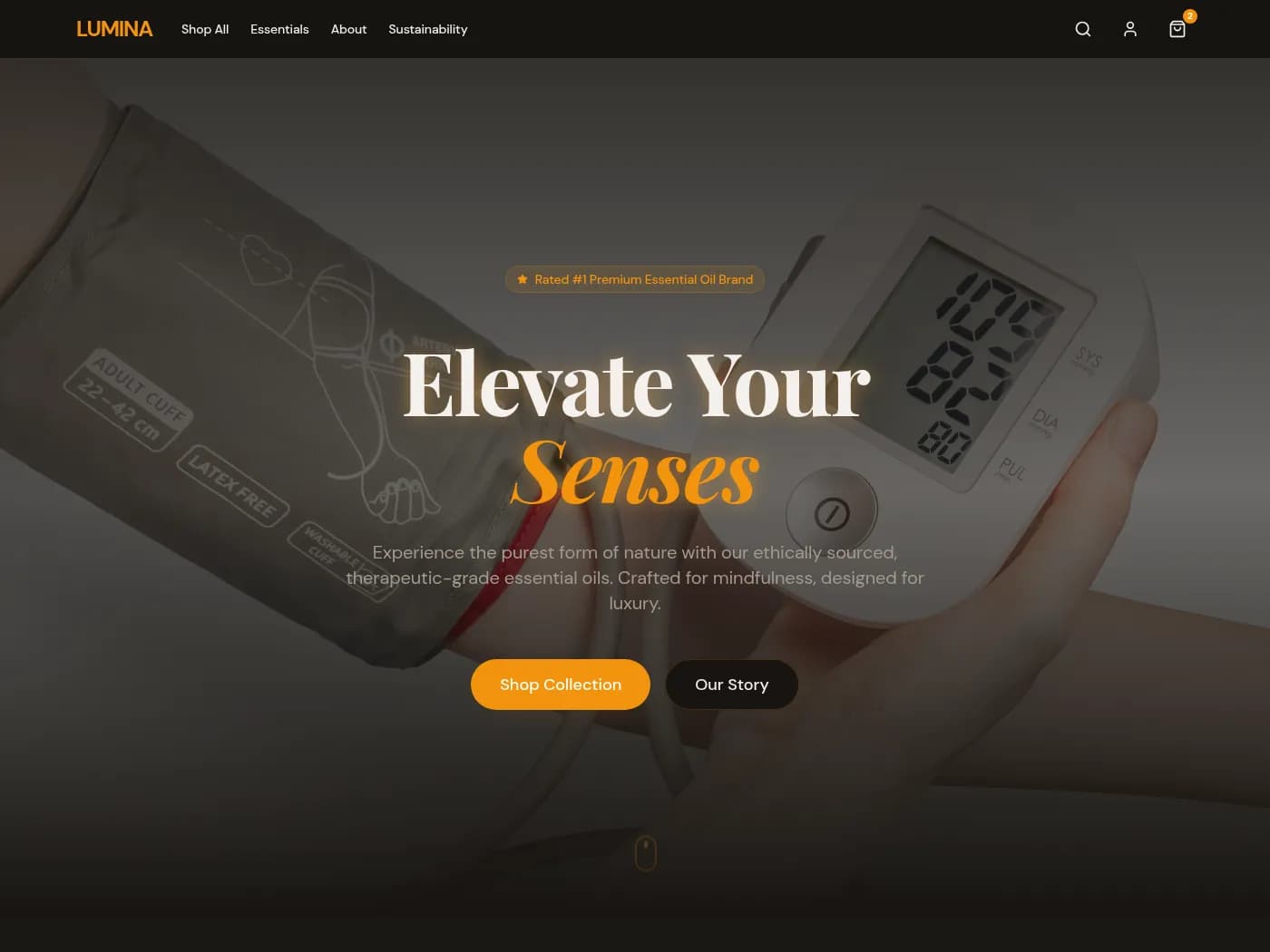 Simple Product Page