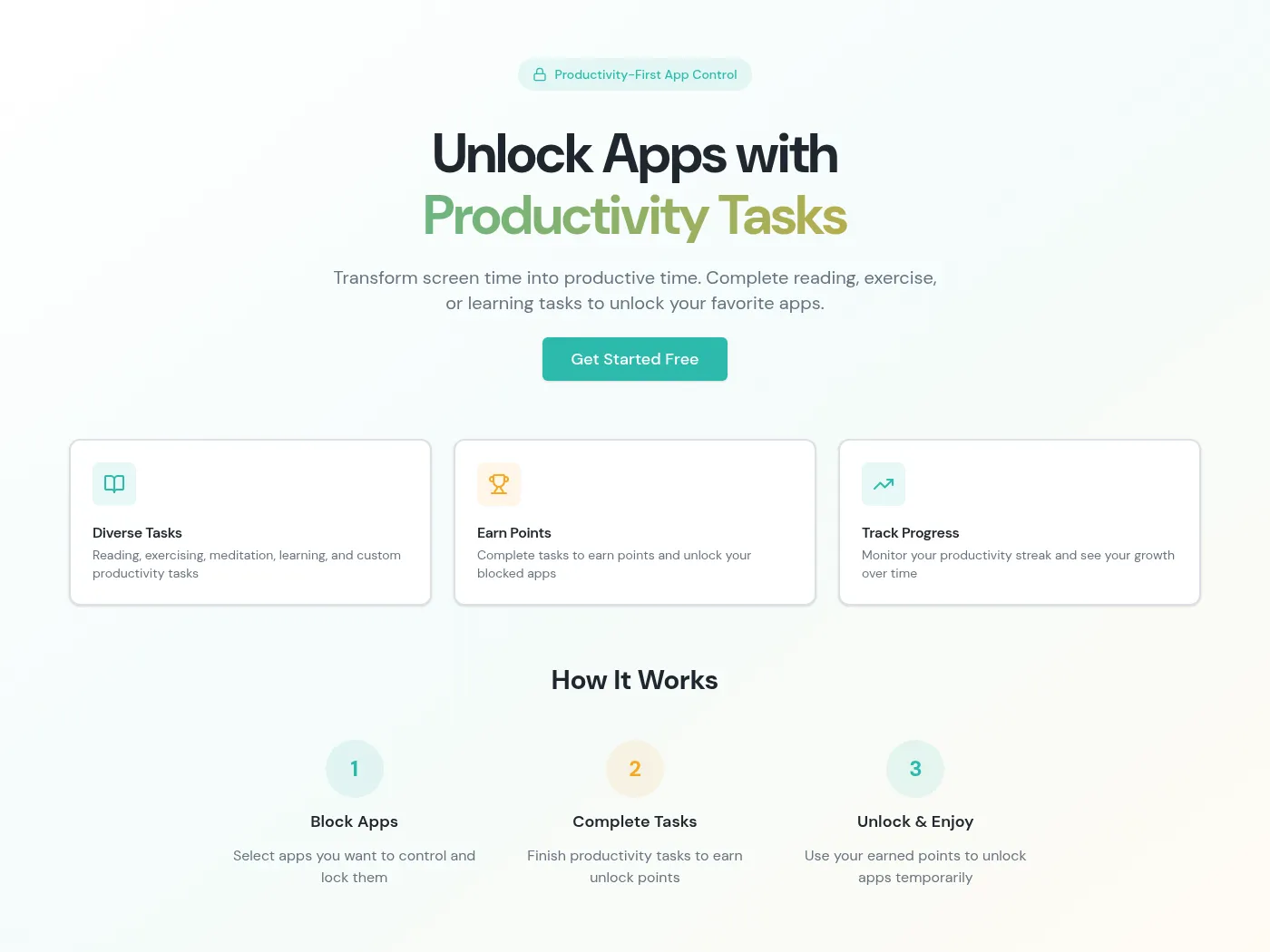 Unlock by Productivity