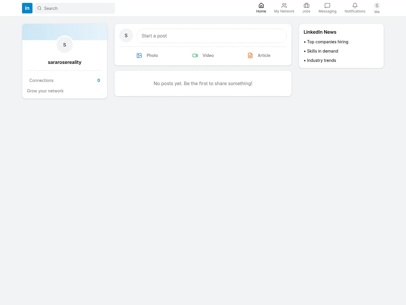 Professional Networking Platform