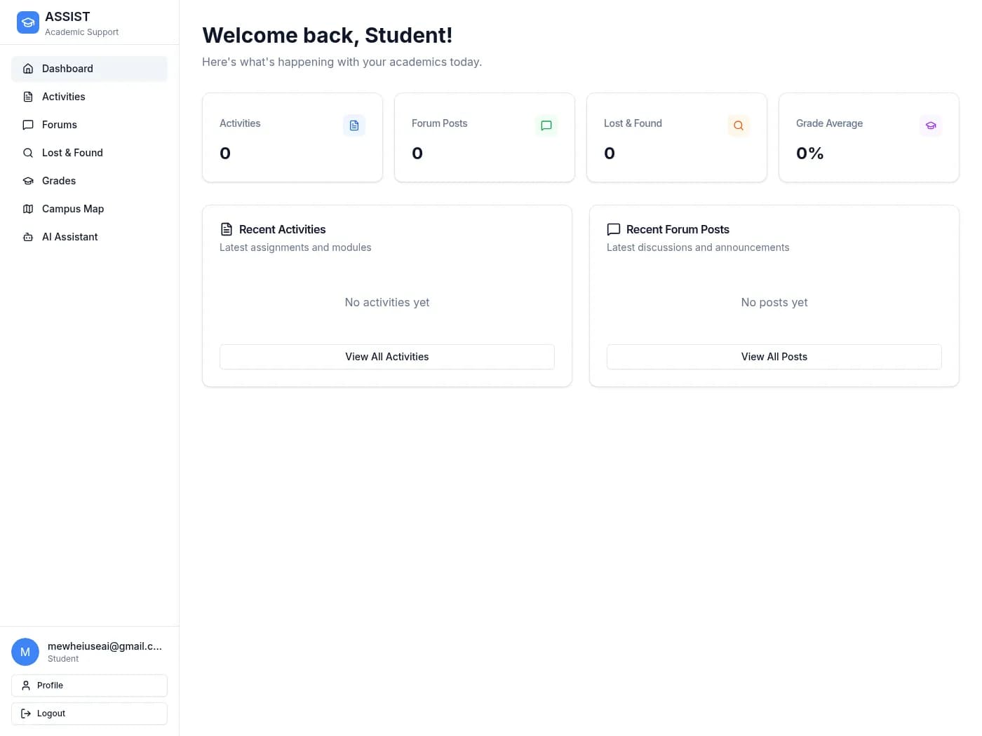 Project ASSIST - Canvas-Style Academic Support & Engagement Platform