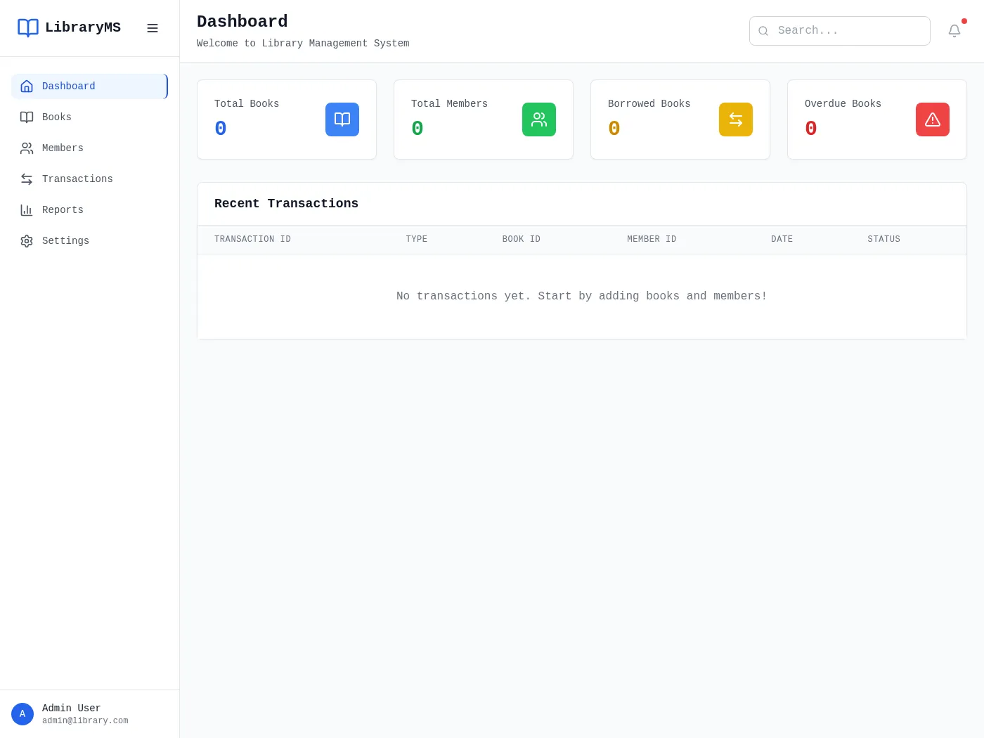 Project Library Management System