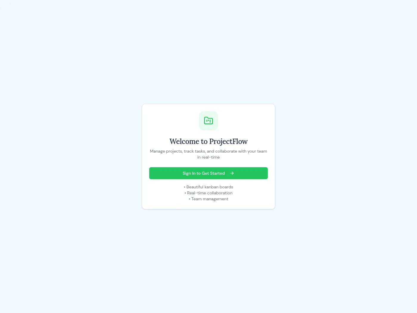 Project Management Dashboard