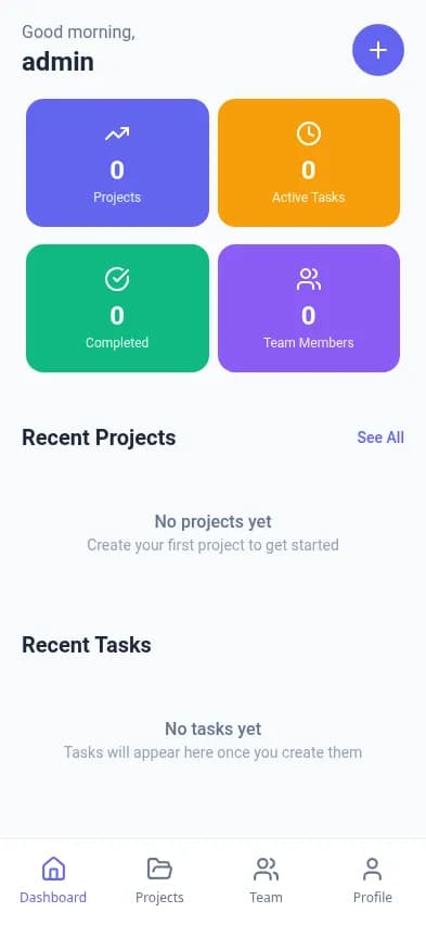 Agile Project Manager Mobile App