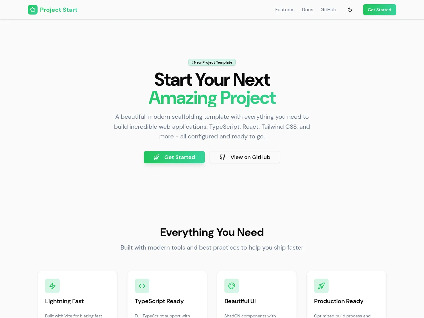 Project Start