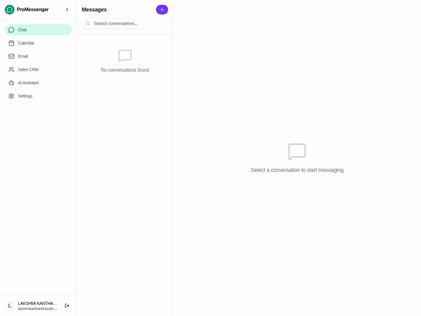 ProMessenger AI: Next-Gen Messaging & Productivity Platform