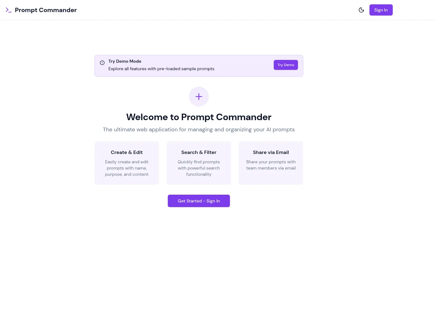 Prompt Commander: The Ultimate Web Prompt Manager
