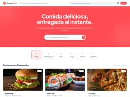 Pronto Click - Plataforma Web de Delivery Ágil y Moderna