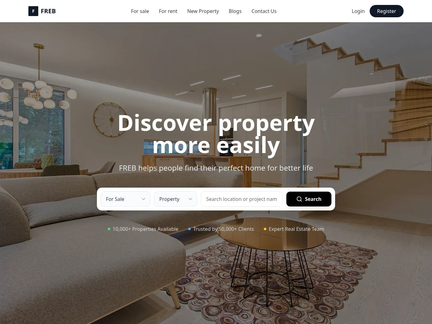 Propero Real Estate Search Hero