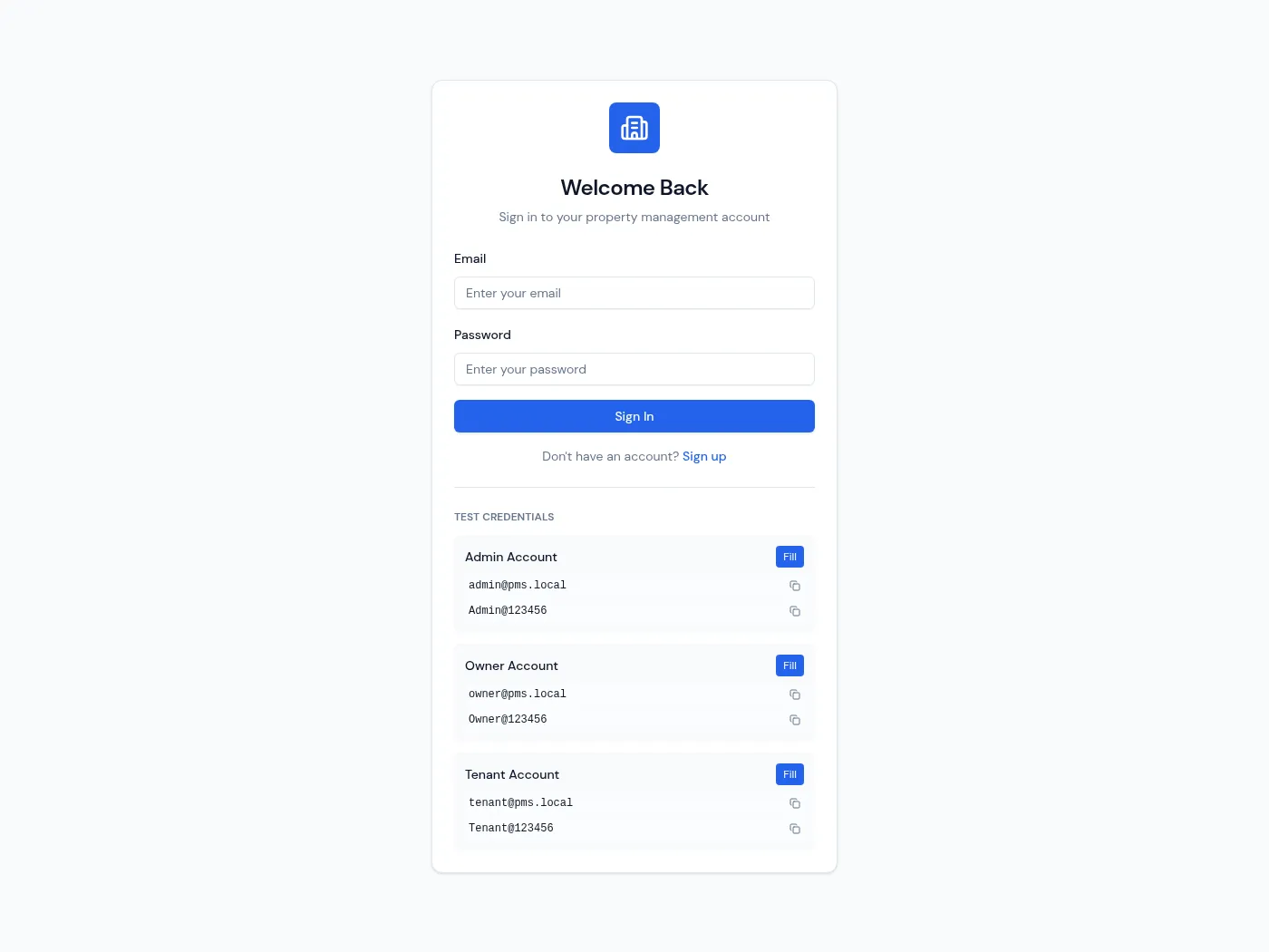 Unified Property Management System