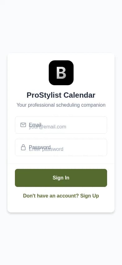 ProStylist Calendar