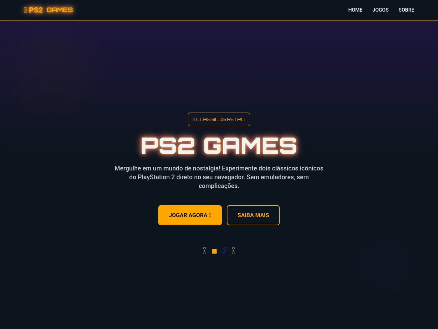 PS2 Mini-Games Showcase Site