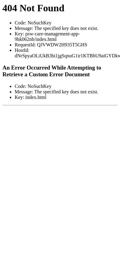 PSW Care Management App