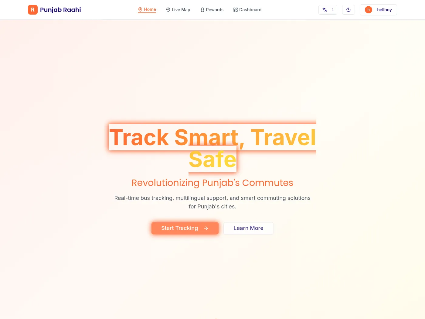 Punjab Raahi: Real-Time Public Transit Tracker for Punjab Cities