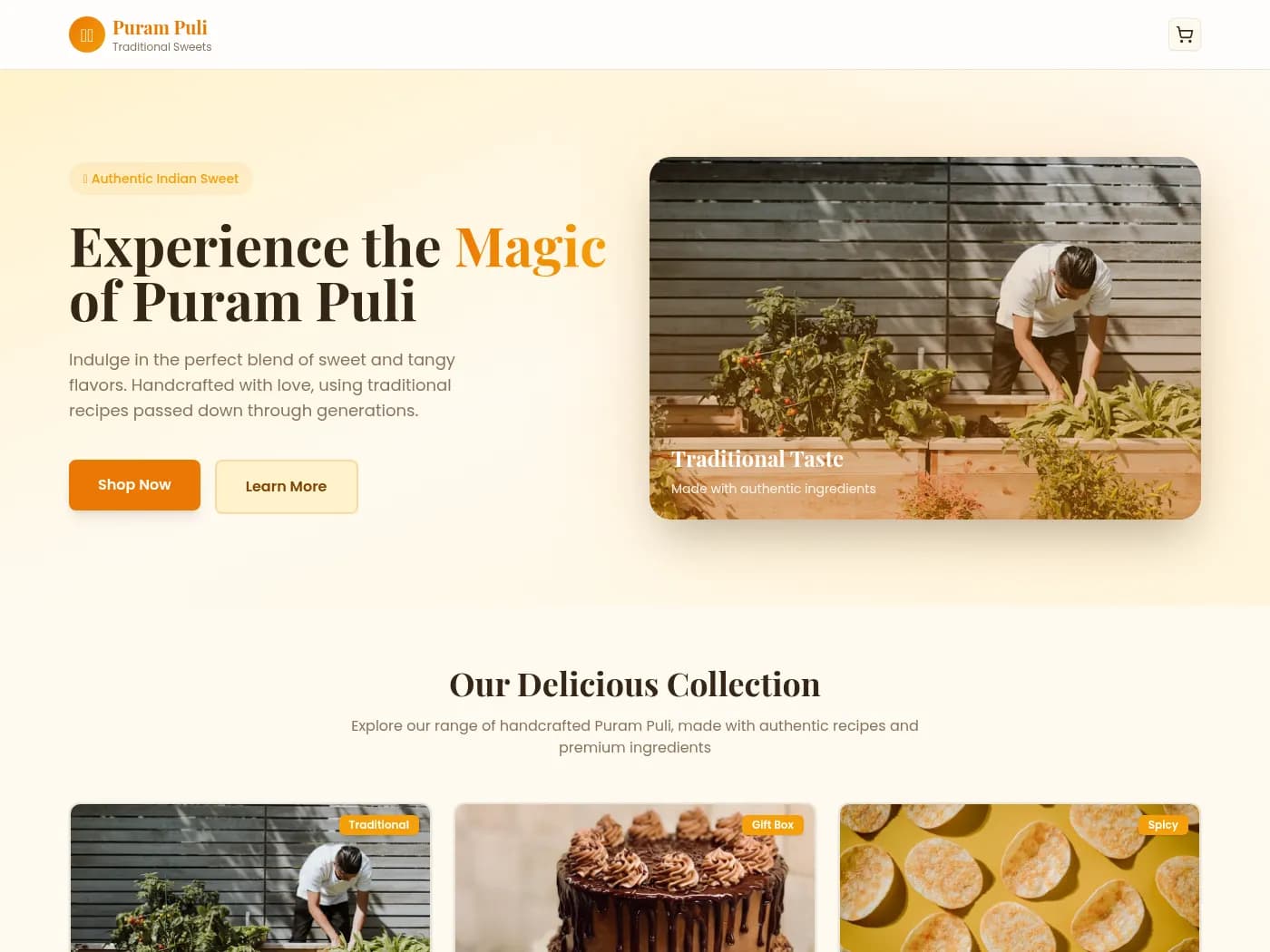 Puram Puli Sweets Online Store