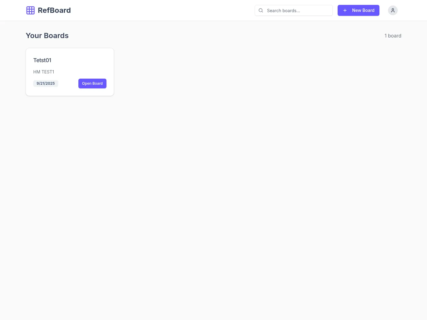 PureRef-style Reference Board for Google Play with Trello-inspired Design