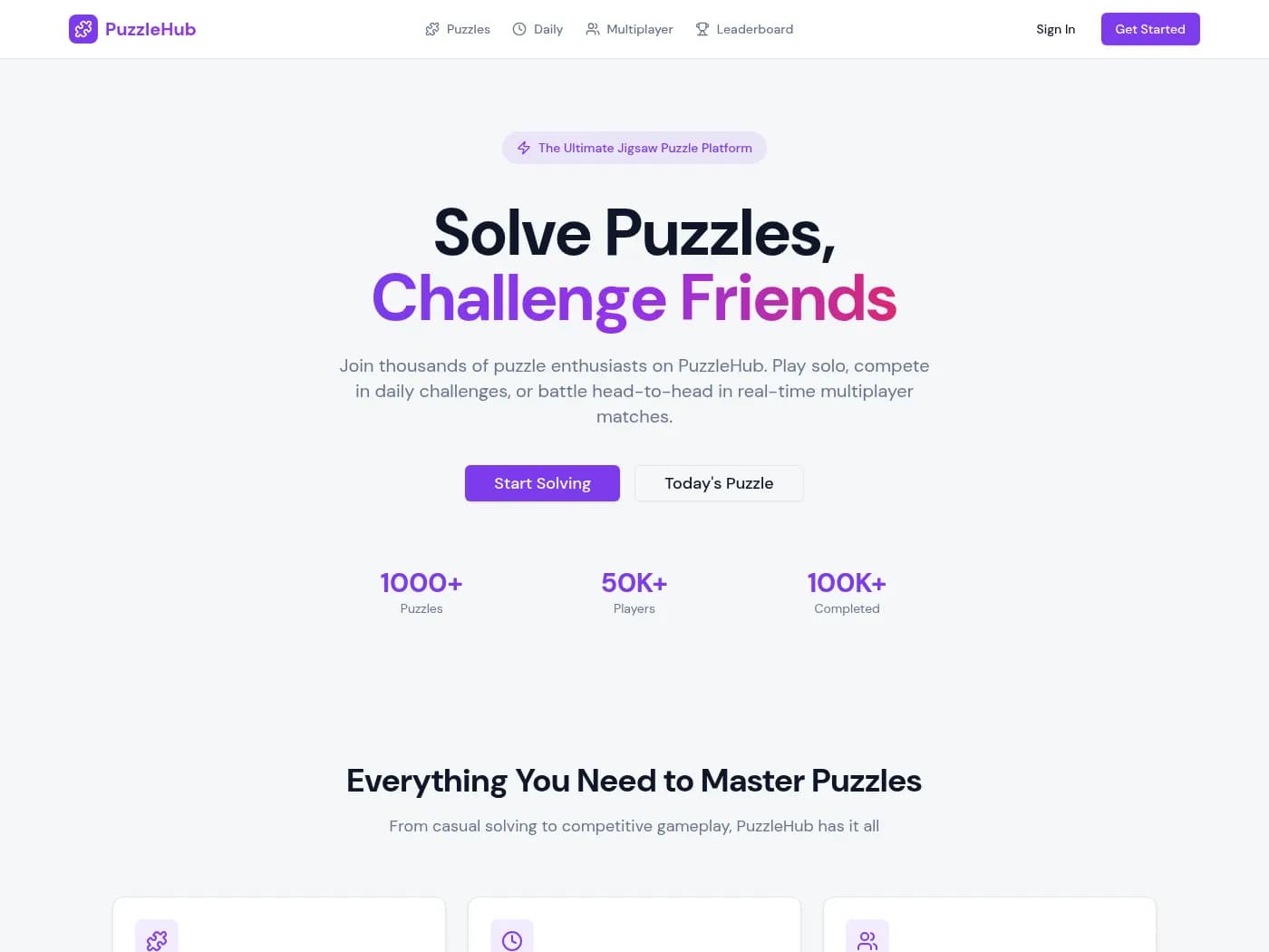 PuzzleHub – The Ultimate Online Jigsaw Puzzle Platform