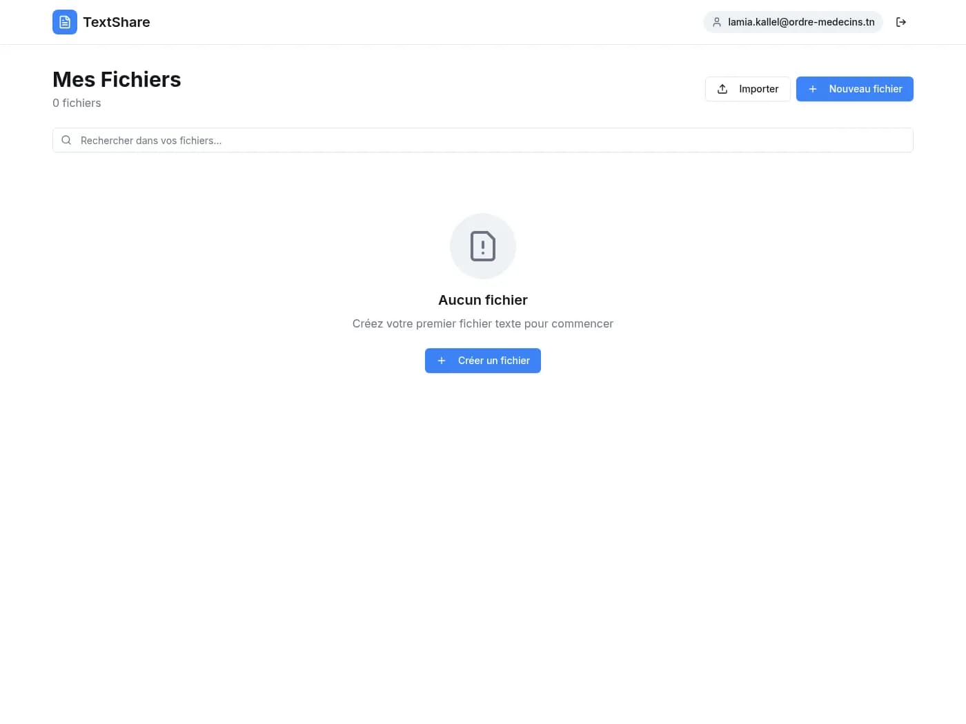 PWA de Partage et Gestion de Fichiers Texte