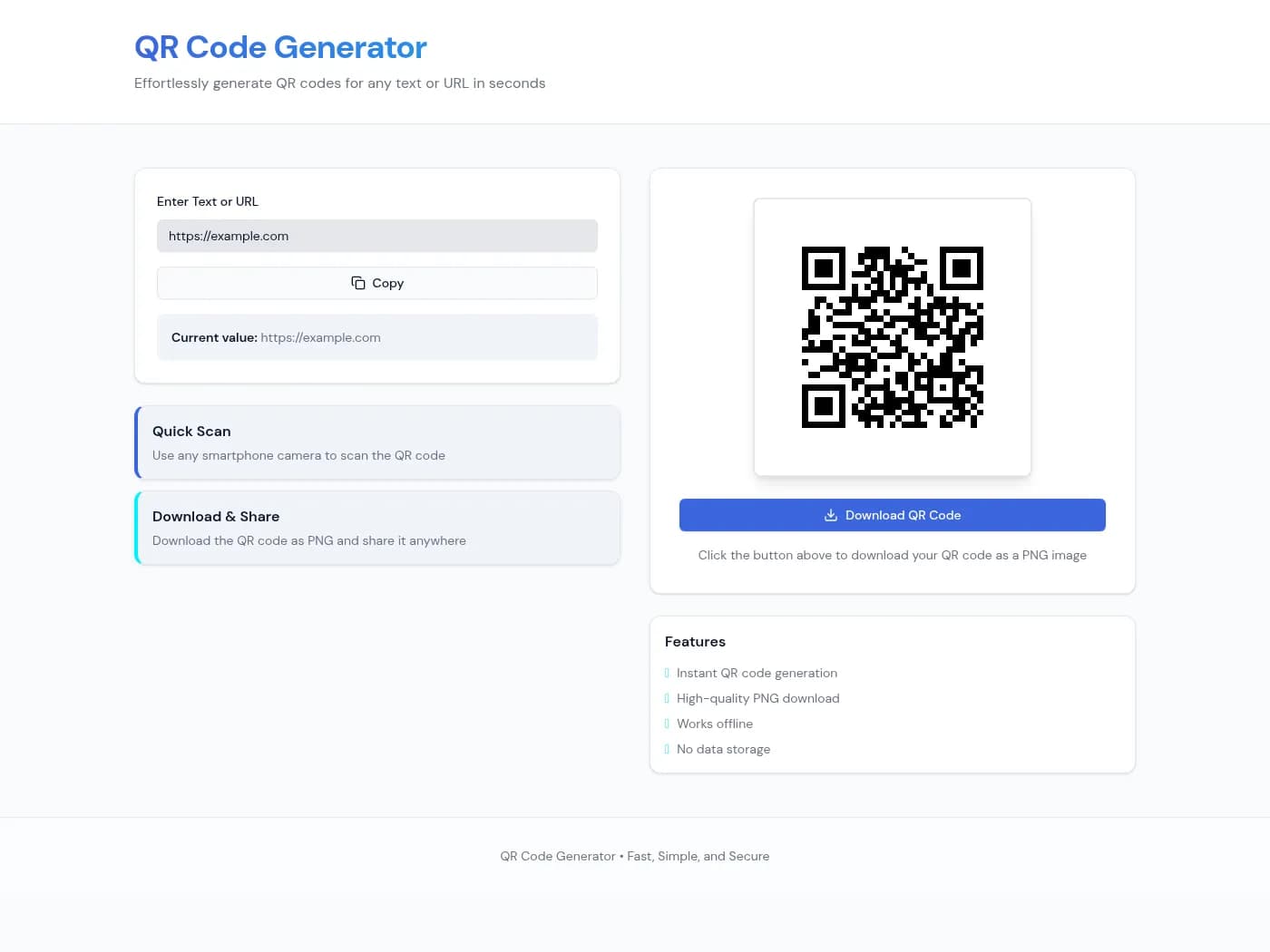 QR Code Generator