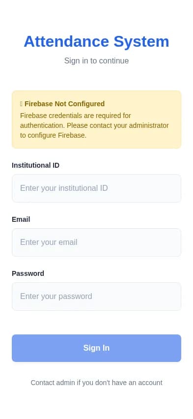 QR & Geo-Verified Attendance Platform for Institutions