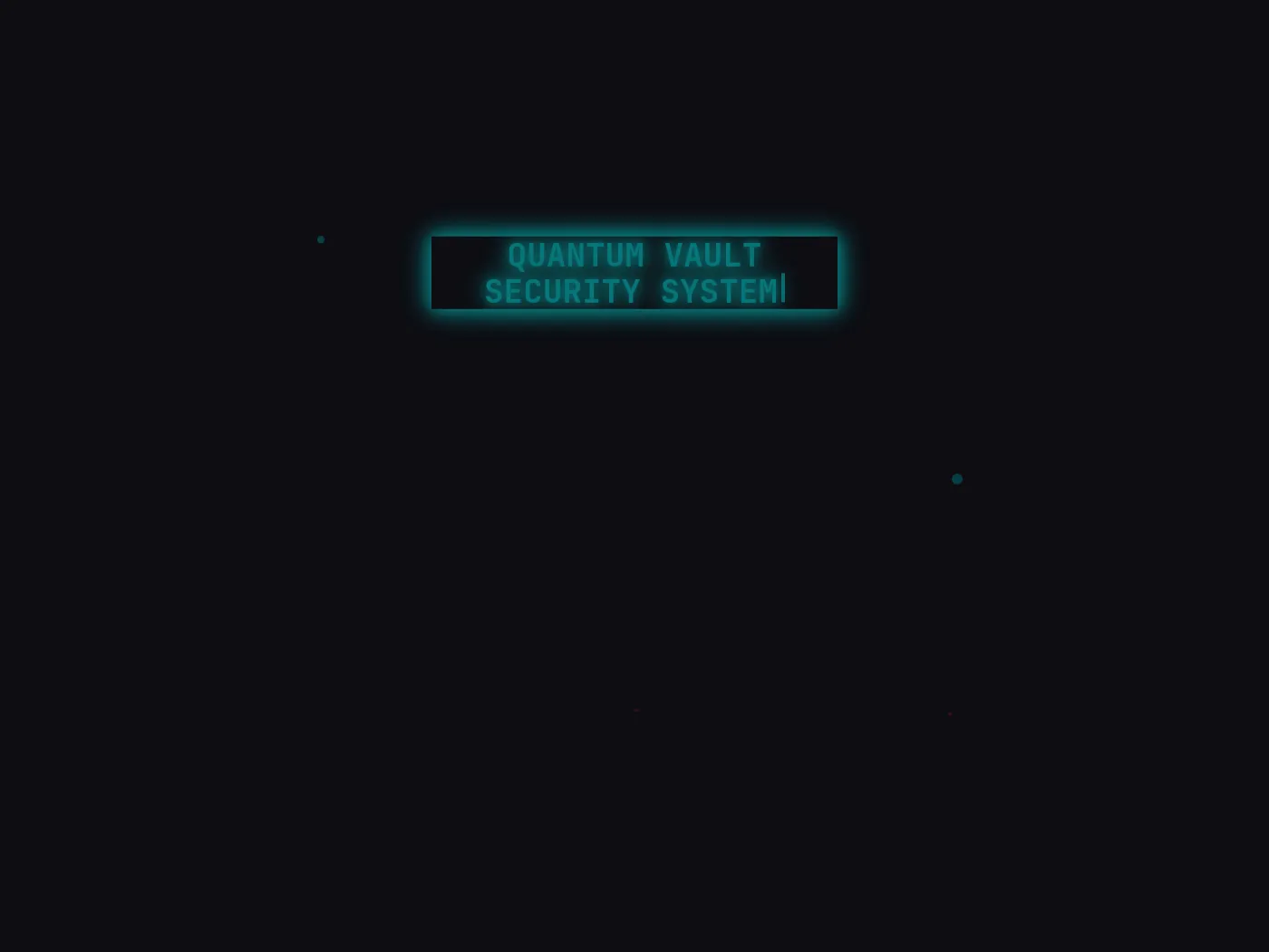 Quantum Vault: AI-Powered Cyberpunk Puzzle Adventure