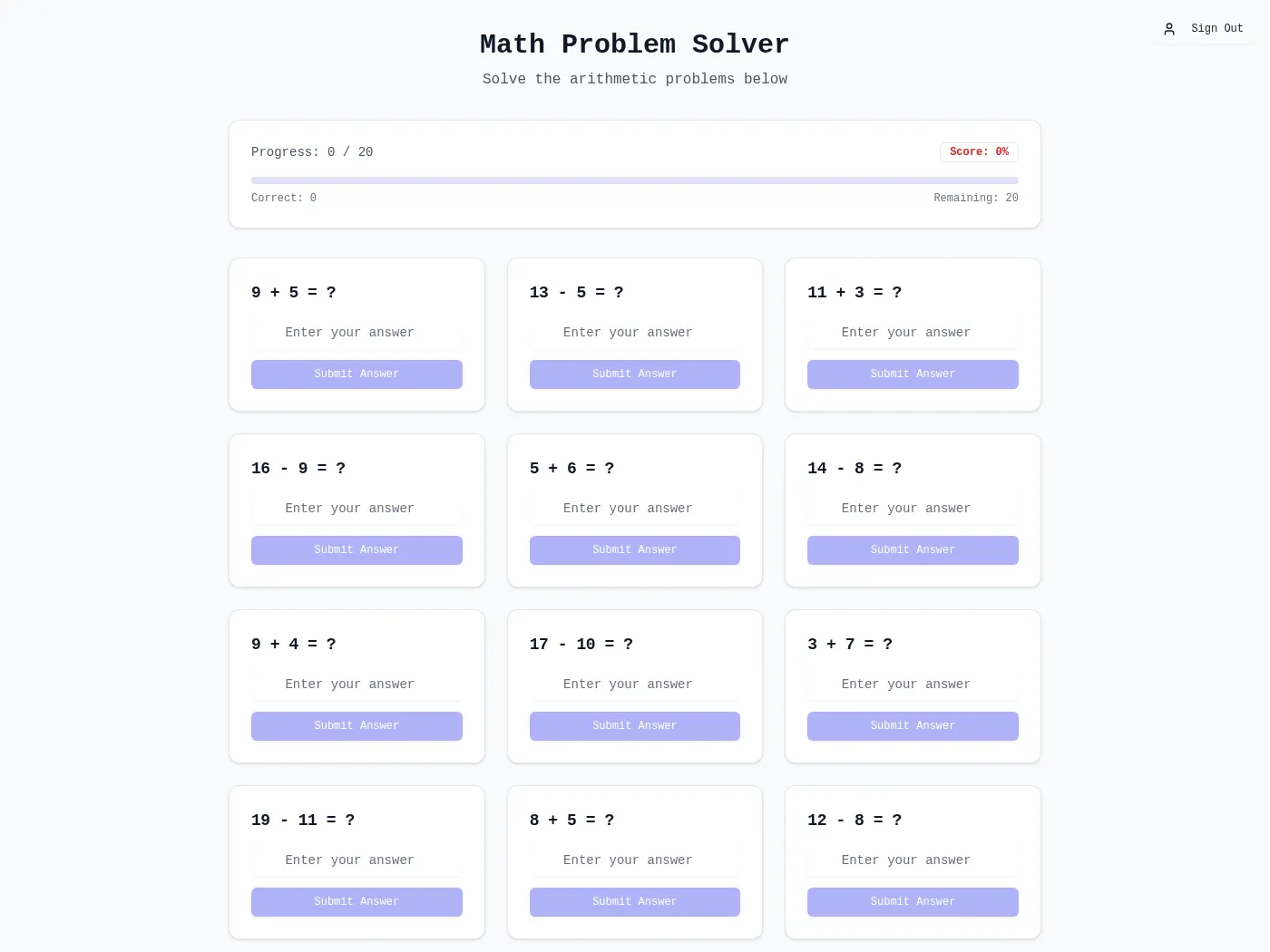Question Answering App