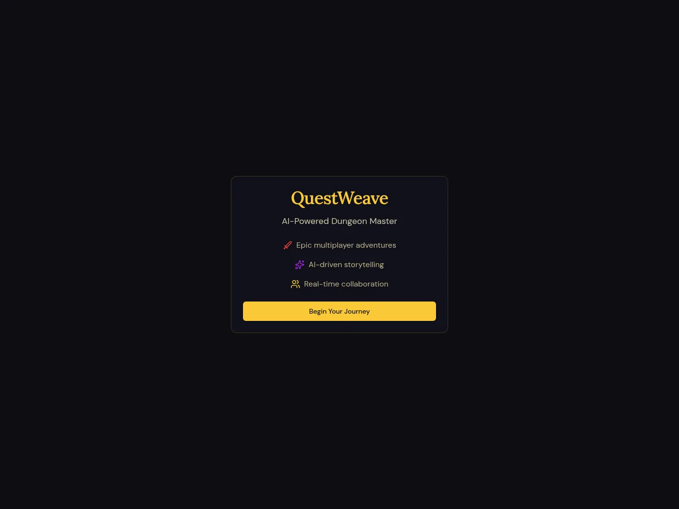 Questweaver AI DM