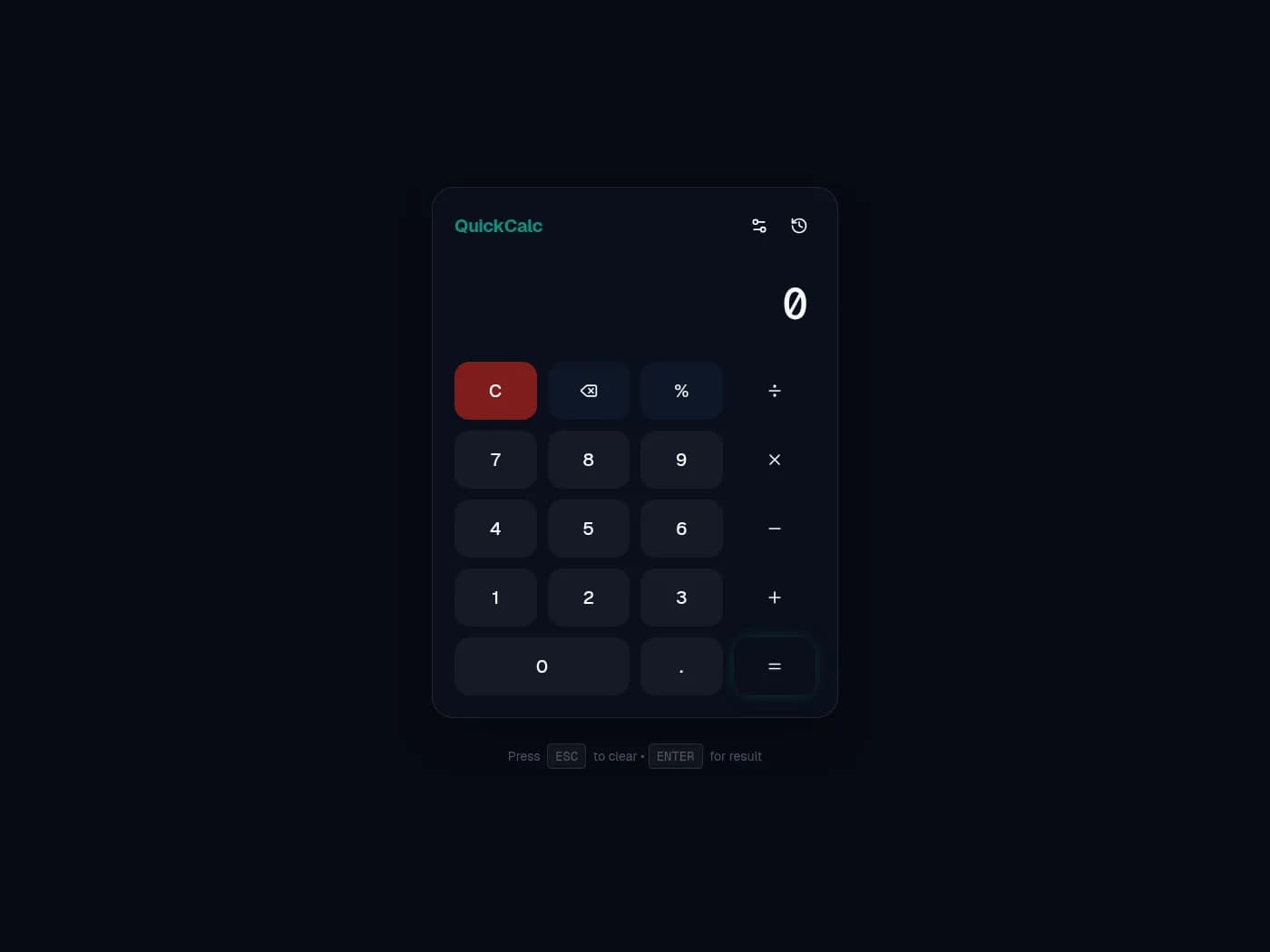 QuickCalc