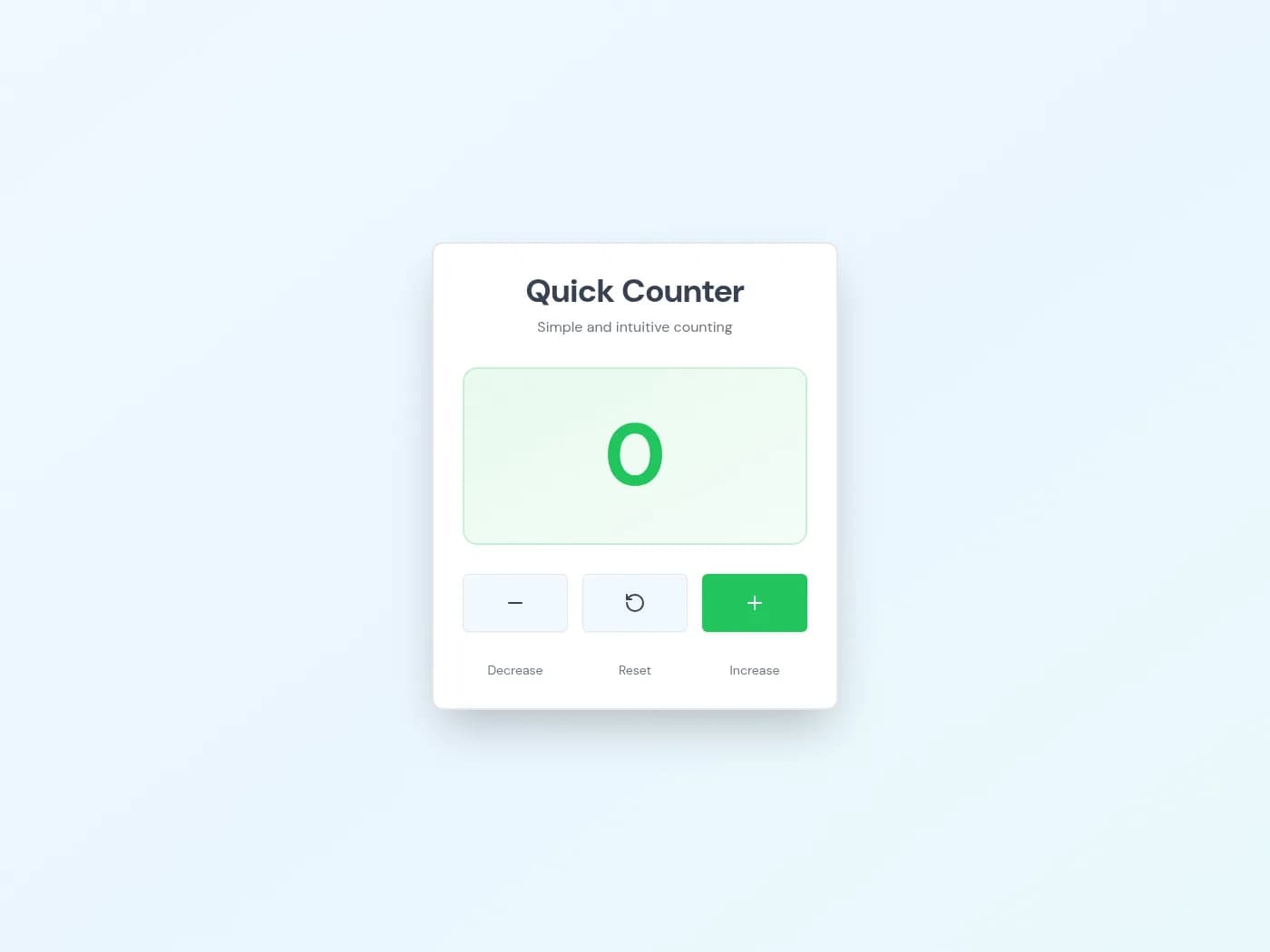 Quick Counter Utility