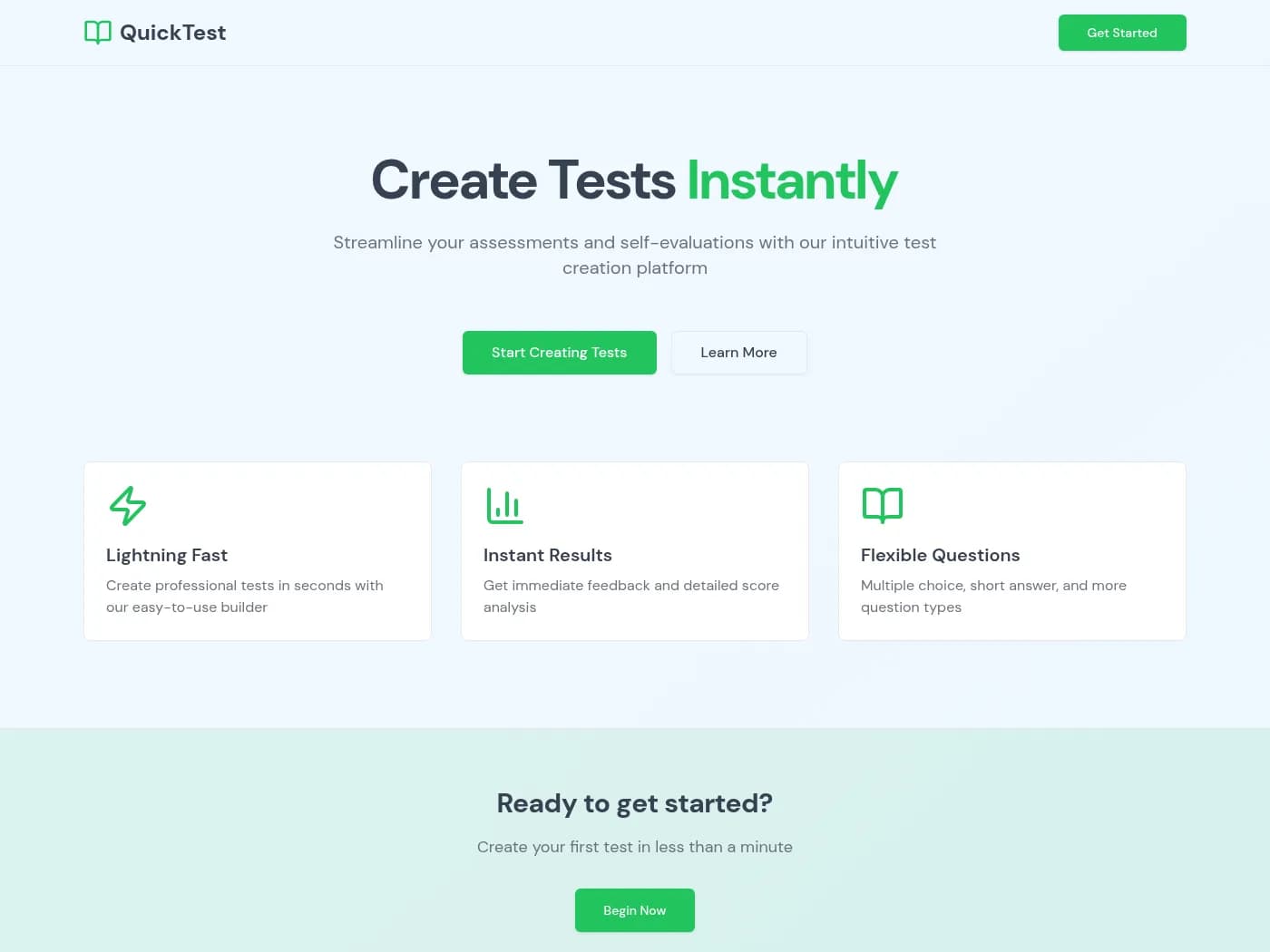 Quick Test App