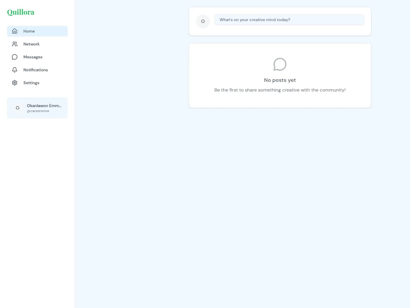 Quillora: The Creative Social & Professional Networking Platform