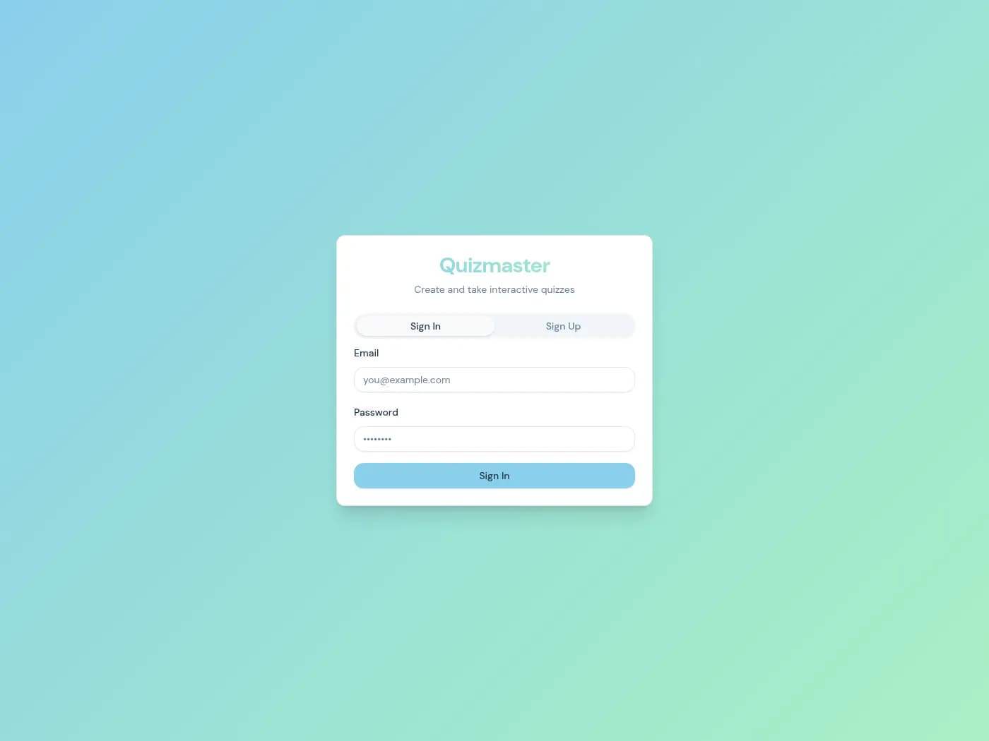 Quizmaster – Advanced Web Quiz Platform with Roles, Reporting and Real-time Progress Tracking