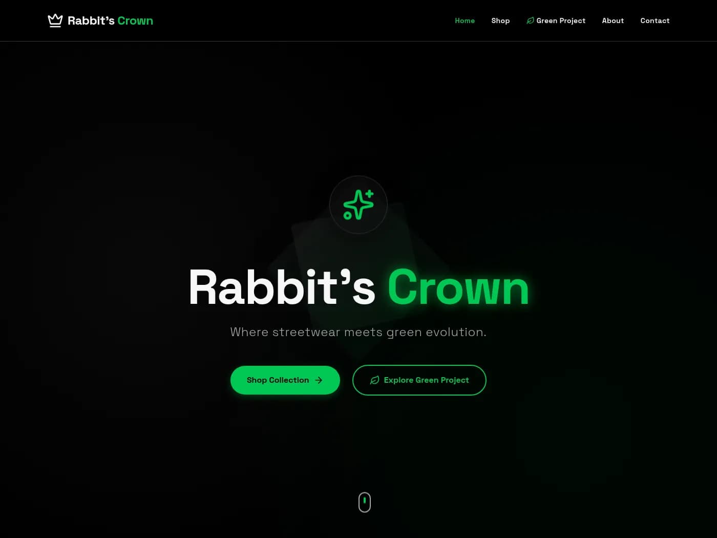 Rabbit’s Crown: Luxury Streetwear E-Commerce with Eco Storytelling