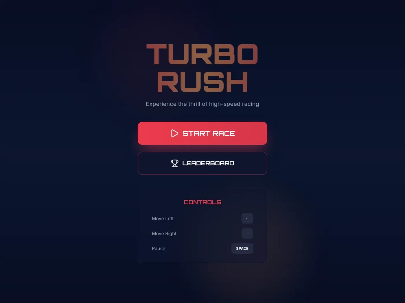Racing Game with Polished UI