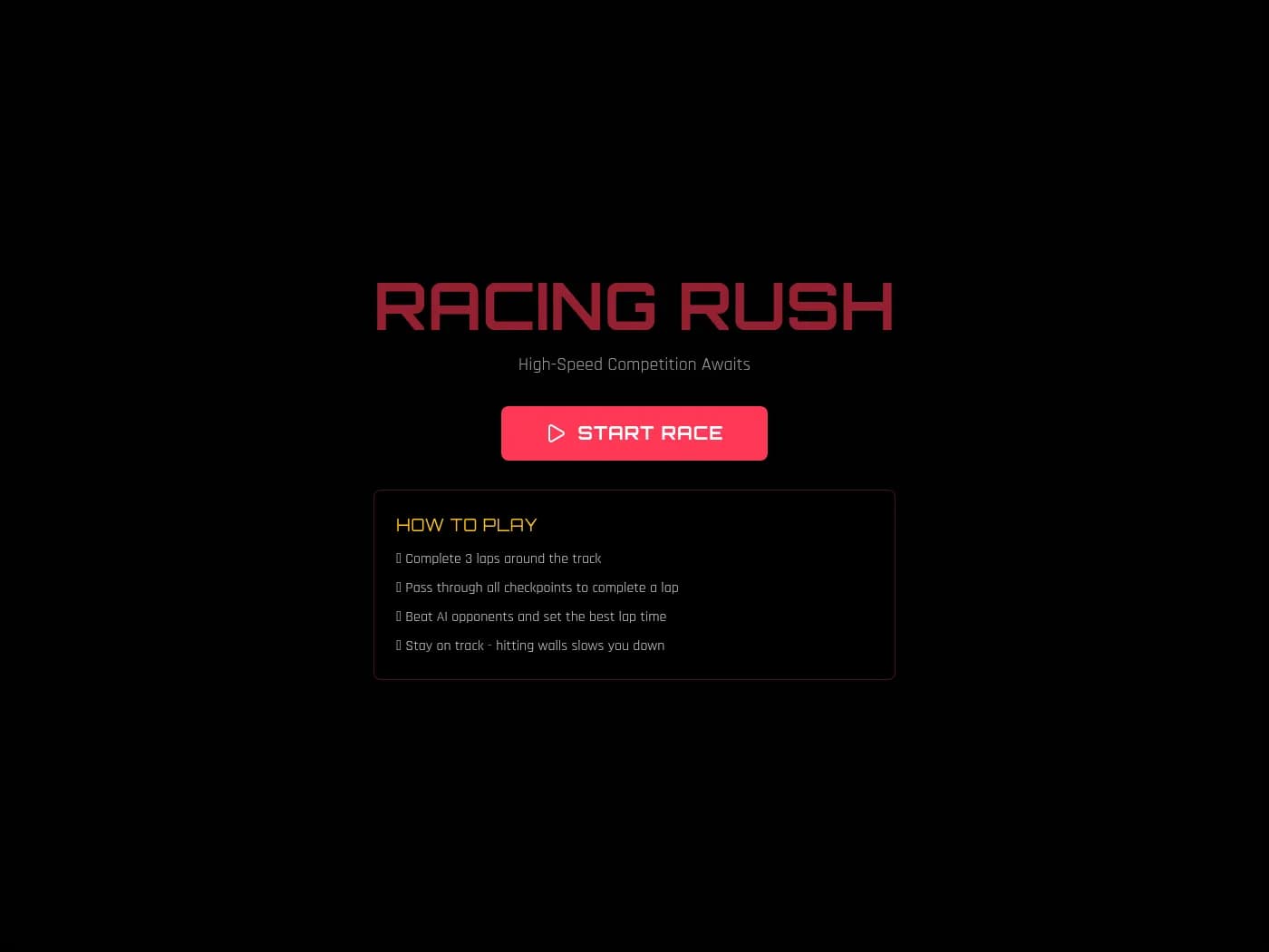 Racing Rush: Car Racing Game