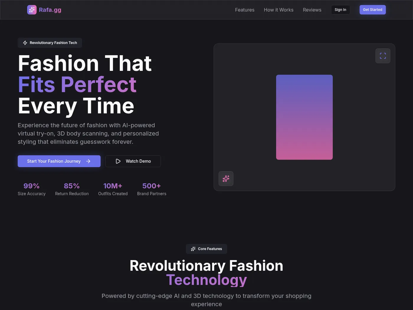 Rafa.gg: The Next-Gen AI Fashion Platform for Gen Z