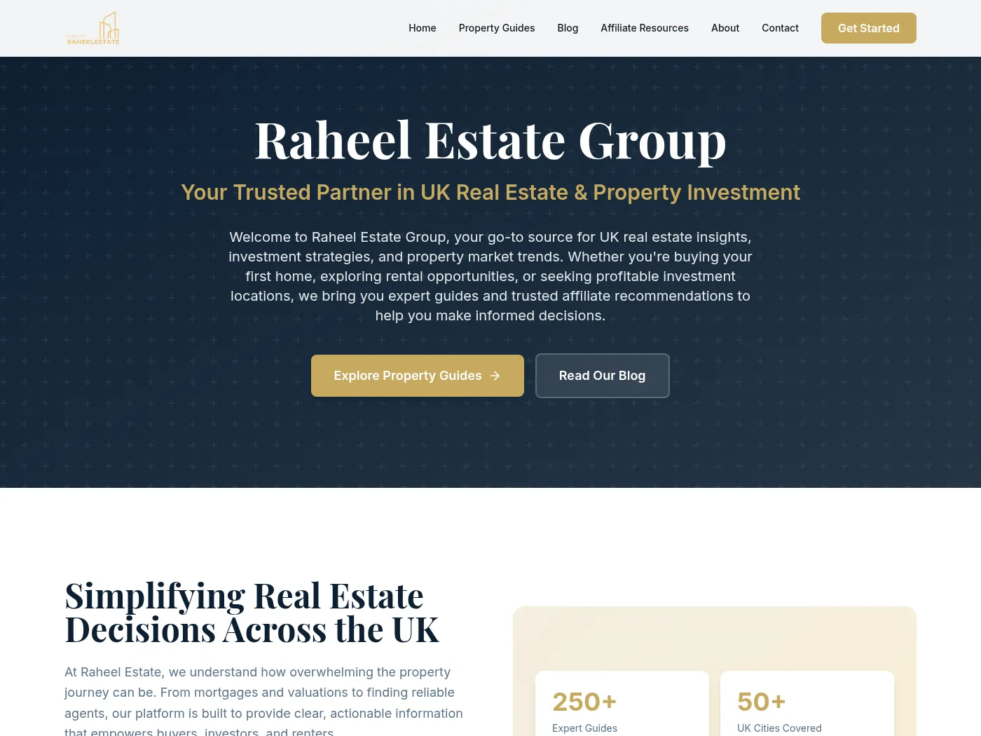 Raheel Estate Group – UK Real Estate Insights & Affiliate Blog