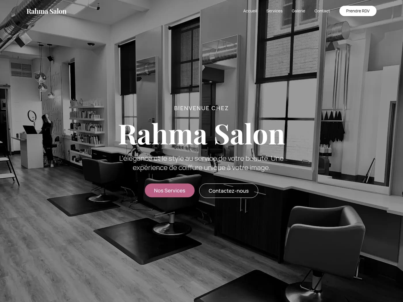 Rahma Salon Web Vitrine