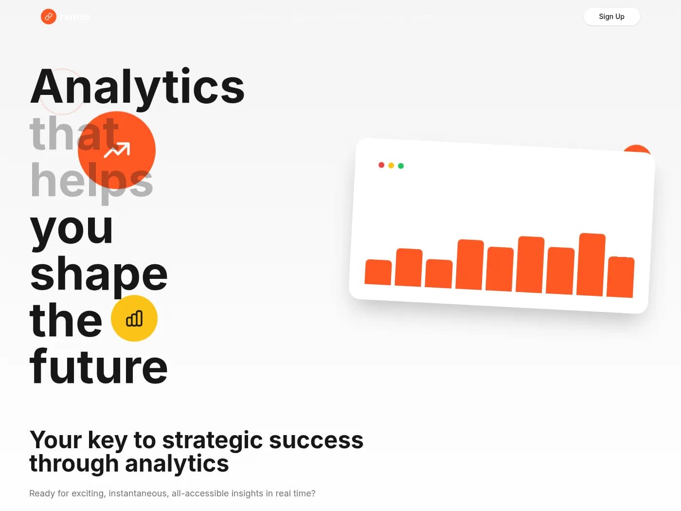 Ramos Webflow Landing Page Clone