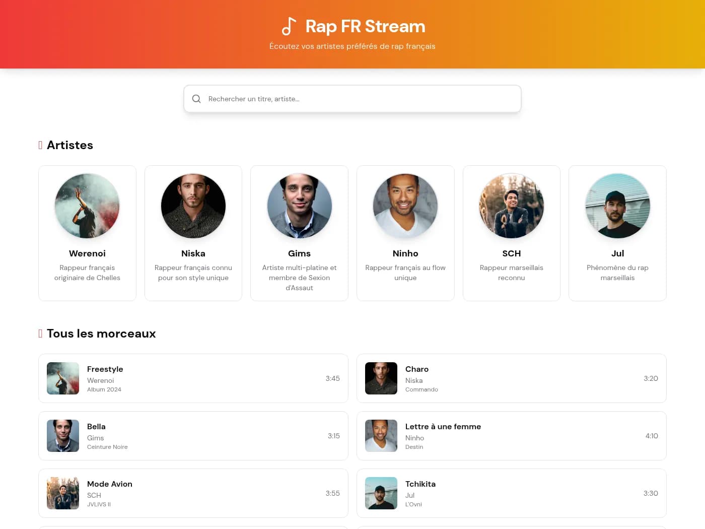 Rap FR Streamer