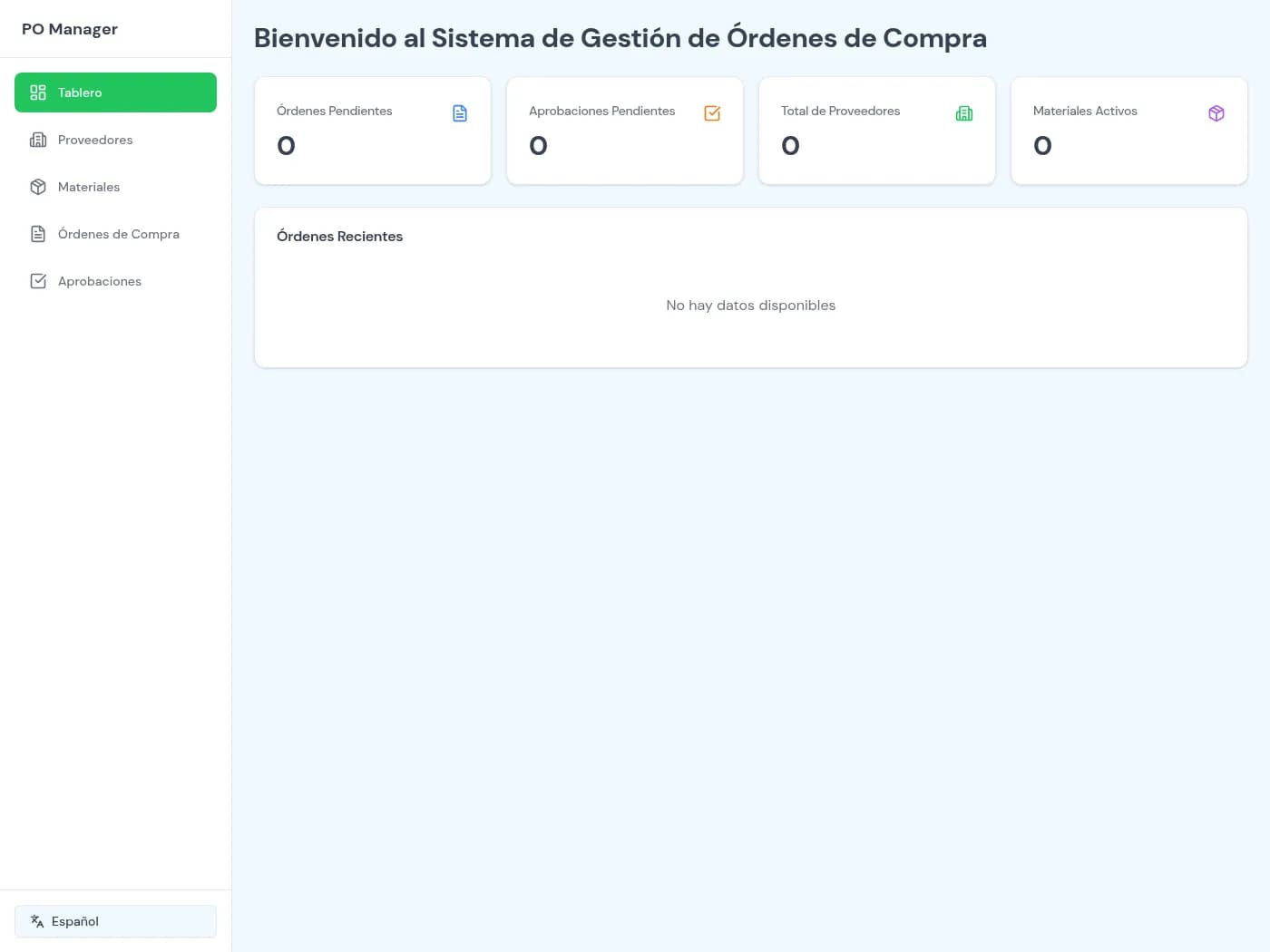 Raw Materials PO Management Suite
