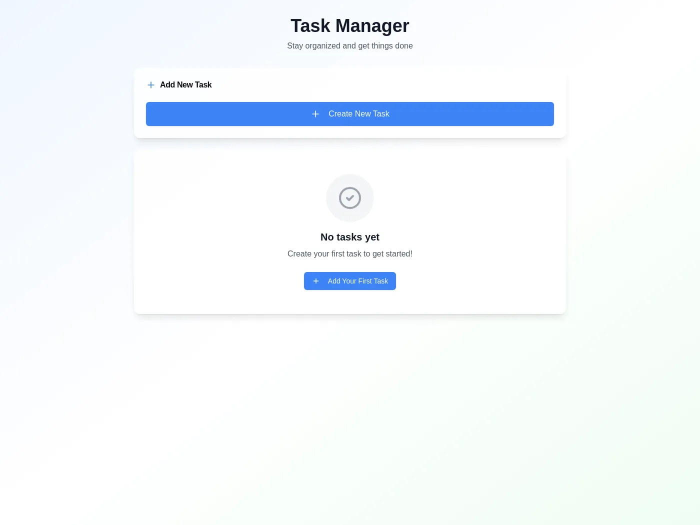 React Task Manager