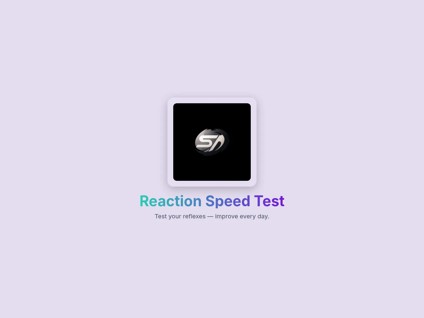 Reaction Speed Test App with ML Prediction and PWA packaging