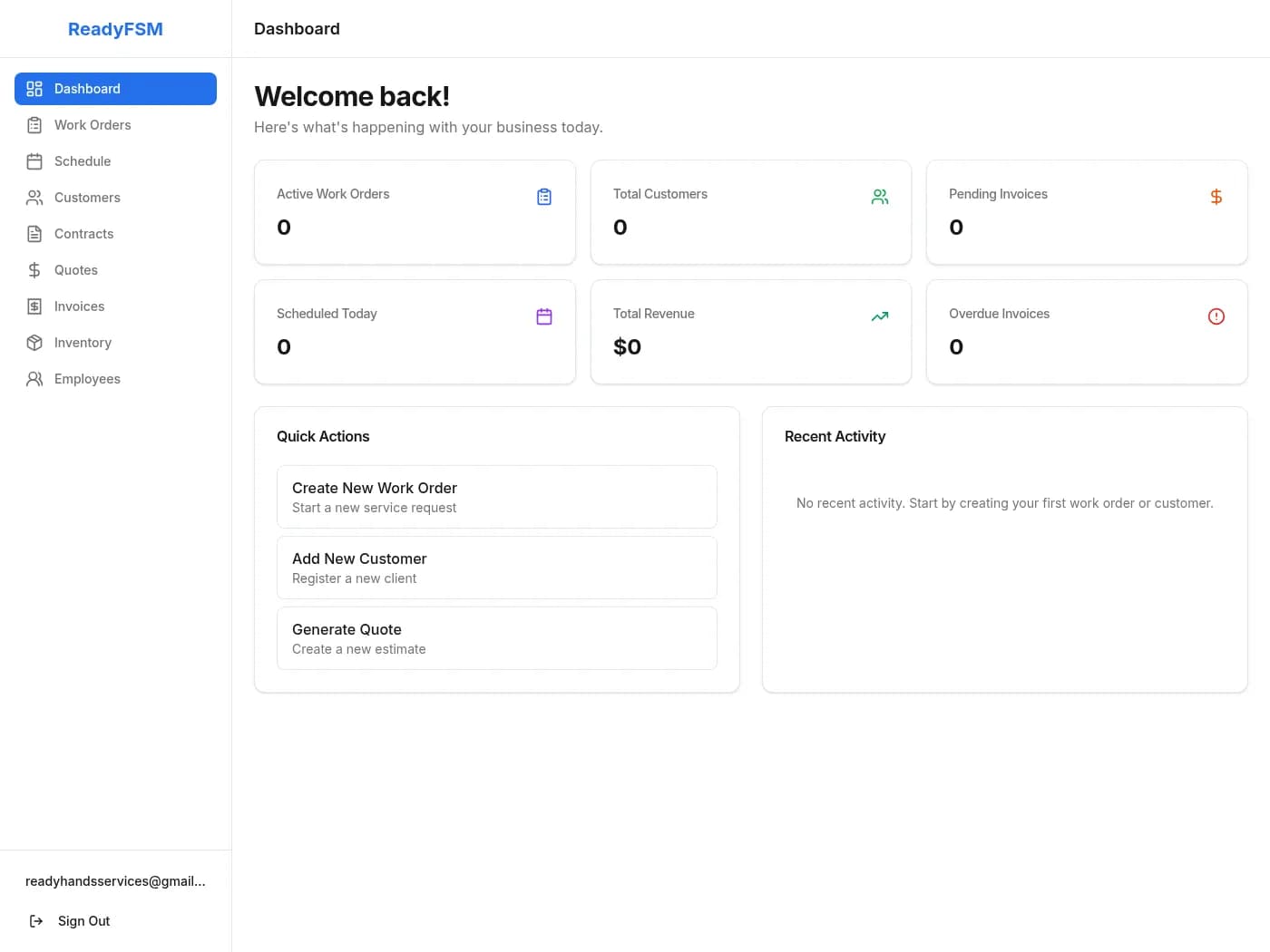 ReadyFSM: All-in-One Field Service Management for Handyman Businesses